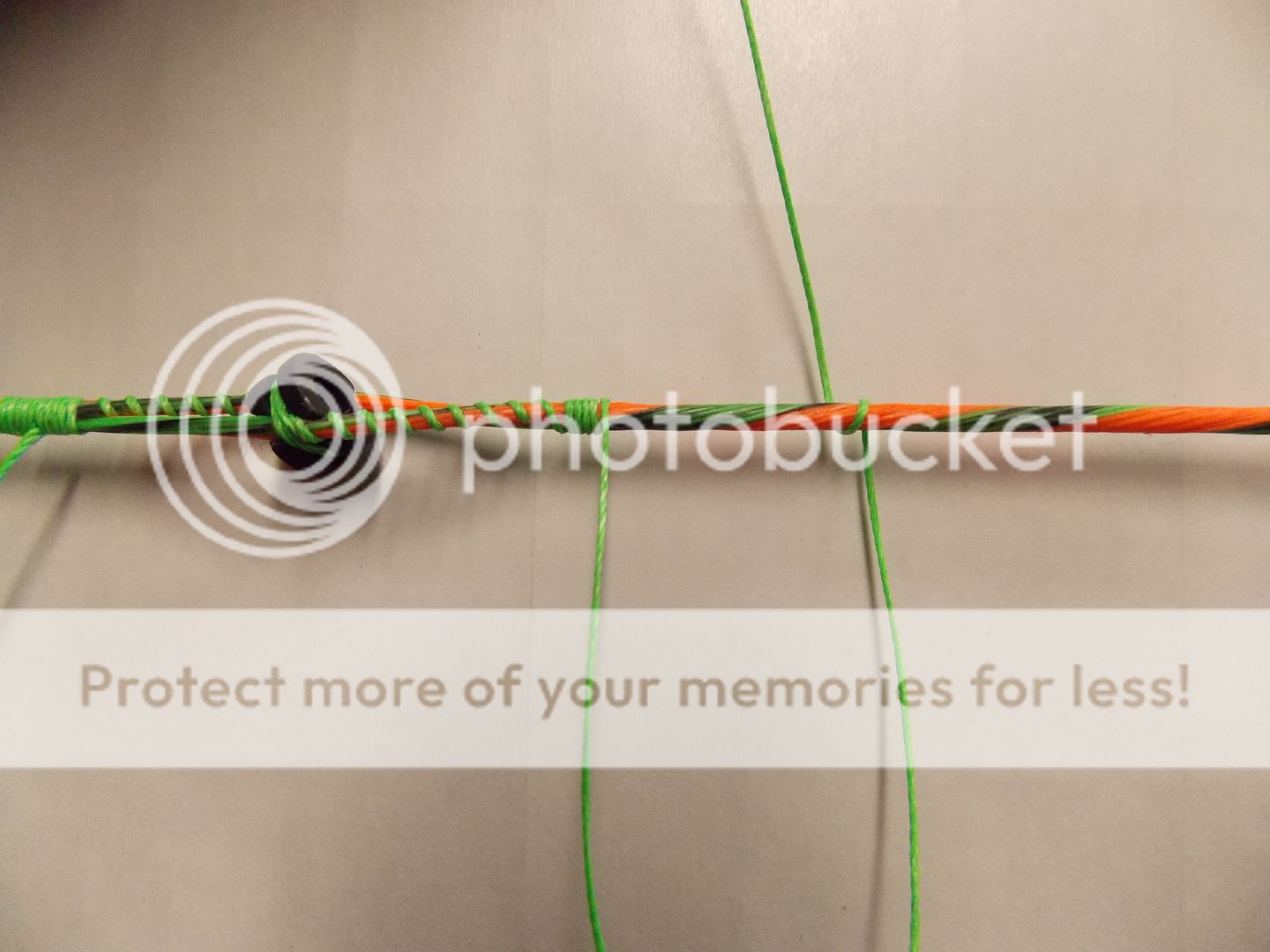 Peep tie in....HOW TO with pics | Archery Talk Forum