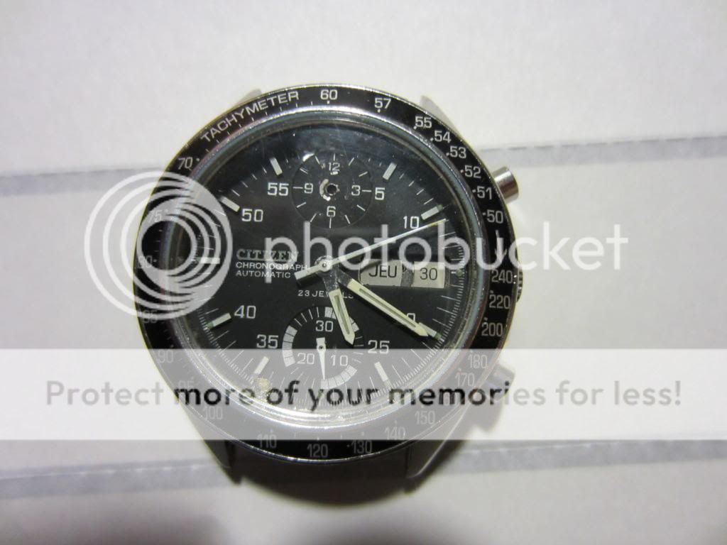 FS: Citizen Speedy 8110a Flyback - Black - 67-9313 - Vintage ...