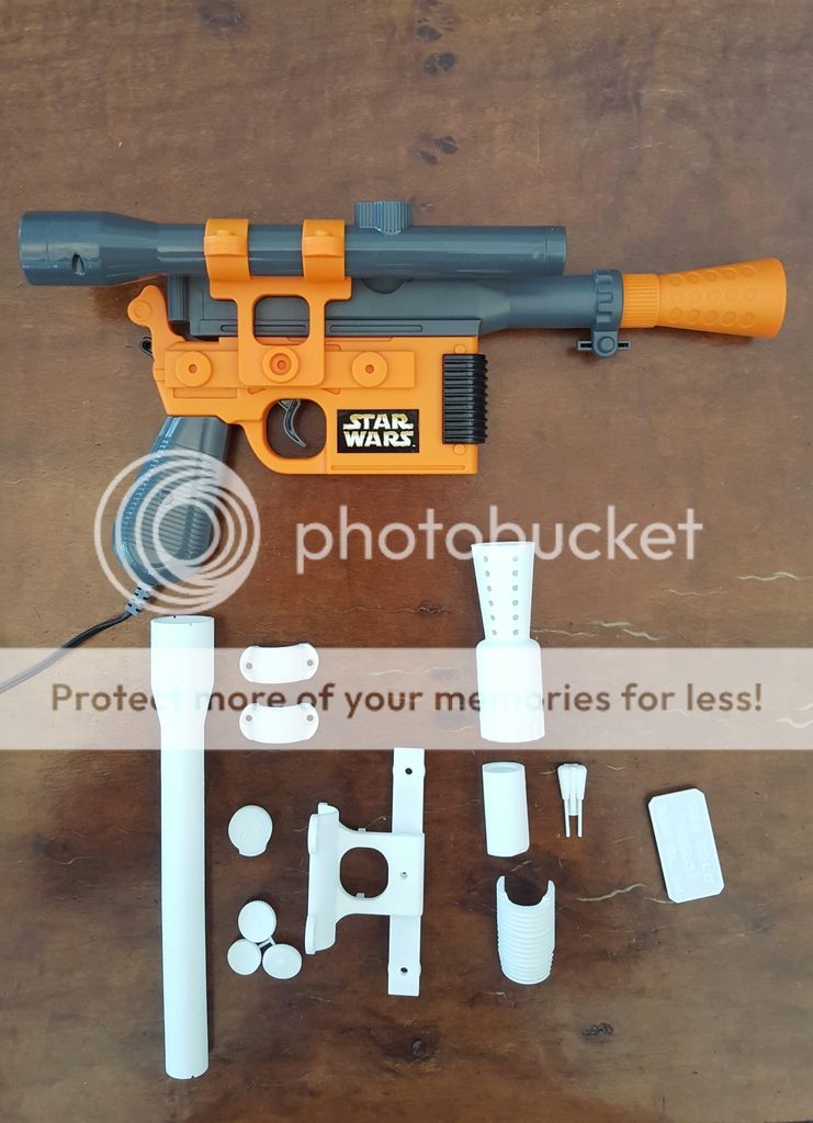 A New Hope DL 44 "Greedo Killer" Blaster Conversion. | RPF Costume and ...