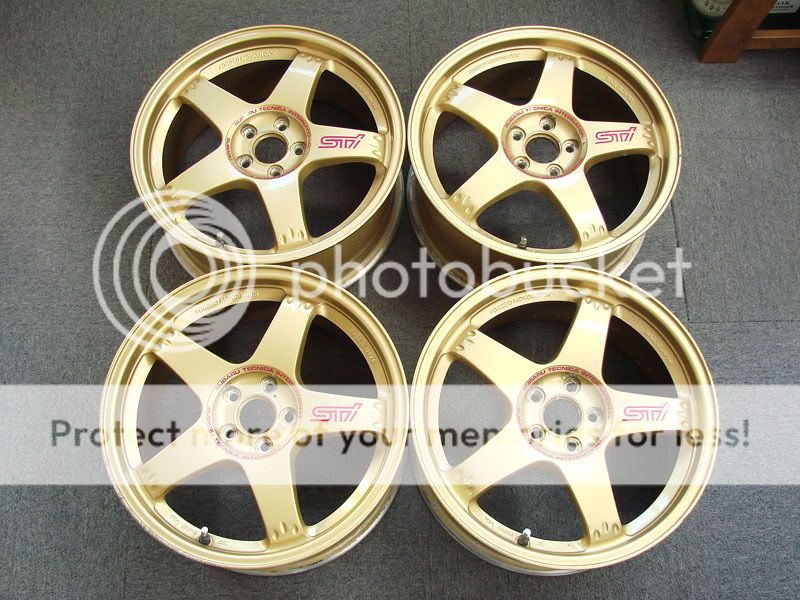 Rays rs-zero or V7 5 spoke STI upgrade wheels | Subaru Impreza GC8 & RS ...