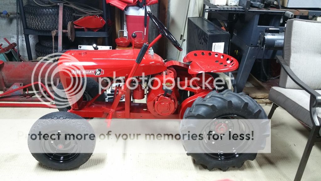 Switched wheel color on RJ 35 - Wheel Horse Tractors - RedSquare Wheel ...