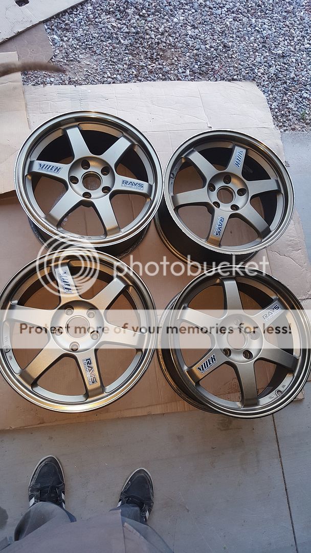 FS: damage set of TE37 | MR2 Owners Club Forum